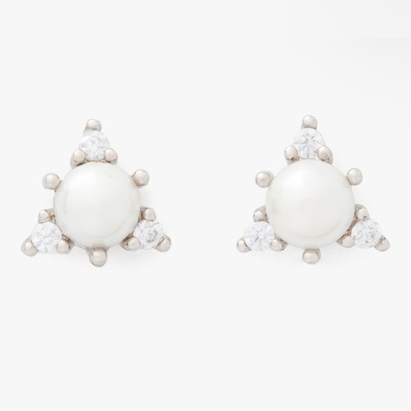 kate spade | Jewelry | Kate Spade Youre A Gem Triangle Studs | Poshmark